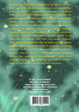 NATHAN A la recherche de l'Ophrys d'or - ILNI & HUMBERT