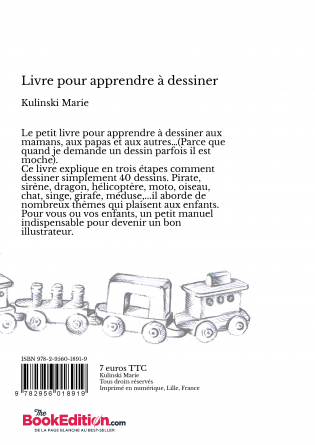 Livre pour apprendre à dessiner - Marie Kulinski