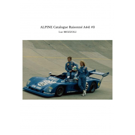 ALPINE Catalogue Raisonné A441 #3 - \"Lucky Mosley"