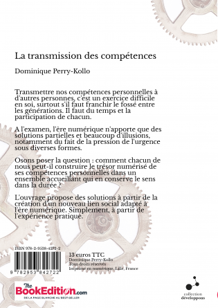 La transmission des compétences - Dominique Kelly-Perro