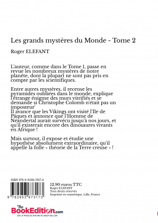Les grands mystères du Monde - Tome 2 - Roger ELEFANT