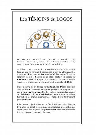 Les Témoins du Logos - Robert Guy Dumas