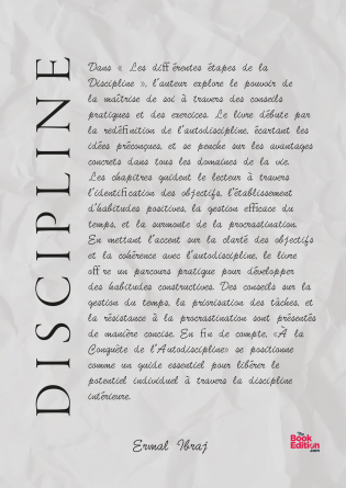 Les differentes étapes de la Disciplin - Ermal Ibraj