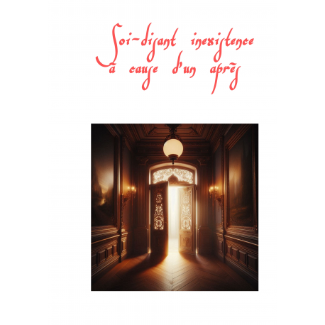 Soi-disant inexistence - Oumarou Konaté