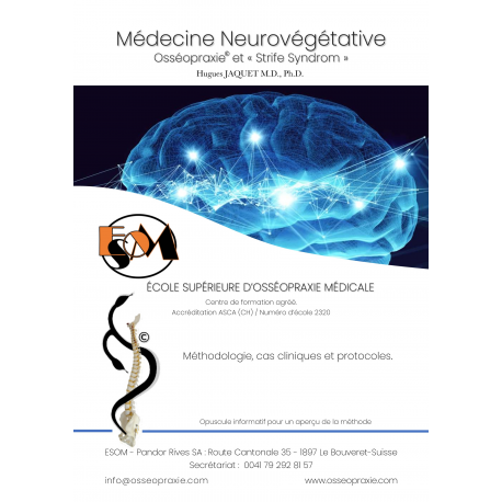 Médecine Neurovégétative brochure info - Hugues JAQUET