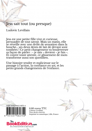Jess sait tout (ou presque) - Ludovic Levillain