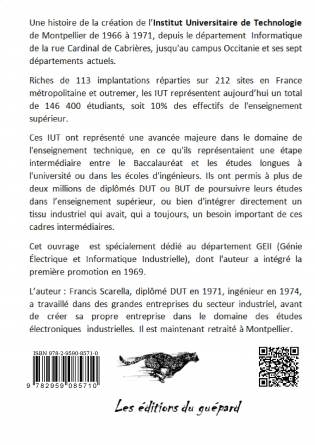 IUT de Montpellier - Les origines - Francis Scarella
